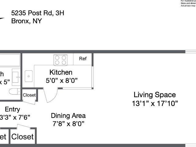 5235 Post Road, Unit 3H