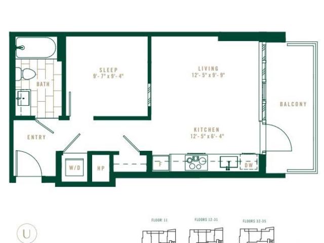 525 18th St, Unit 1201, Denver, CO 80202 | MLS #8999 | Compass