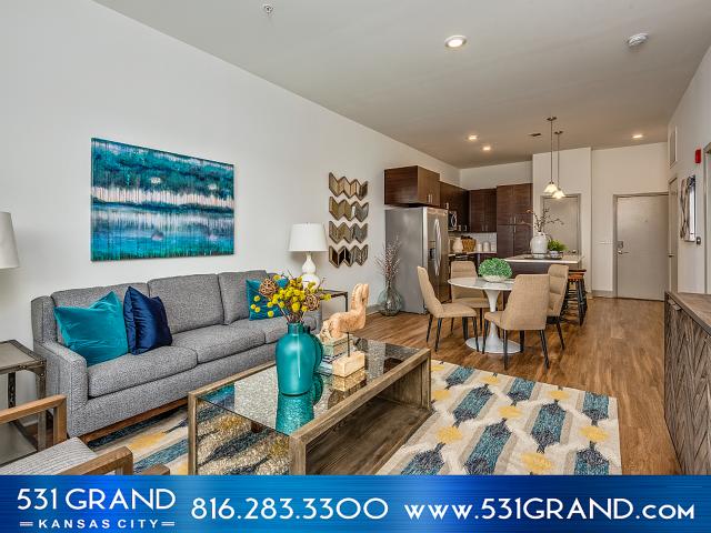 531 Grand 1 Bedroom Apartment for Rent at 531 Grand Blvd, Kansas City, MO 64106 River Market