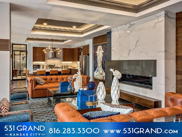 531 Grand 2 Bedroom Apartment for Rent at 531 Grand Blvd, Kansas City, MO 64106 River Market