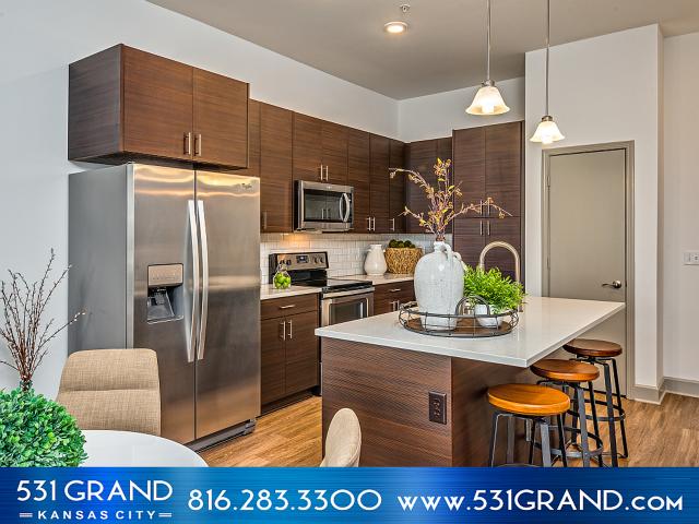 531 Grand 2 Bedroom Apartment for Rent at 531 Grand Blvd, Kansas City, MO 64106 River Market
