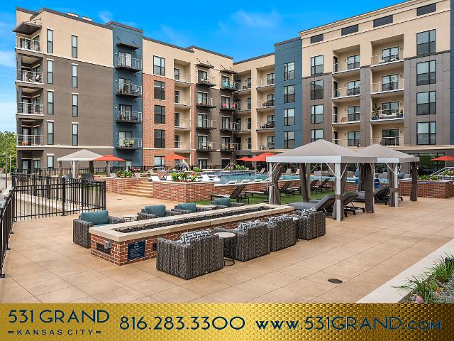 531 Grand Studio Apartment for Rent at 531 Grand Blvd, Kansas City, MO 64106 River Market