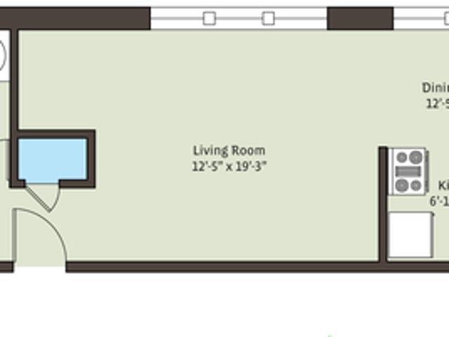 5337 S. Hyde Park Boulevard Studio Apartment for Rent at 5337 S Hyde Park Blvd, Chicago, IL 60615 Hyde Park