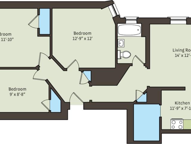 5339 5345 S. Woodlawn Avenue 3 Bedroom Apartment for Rent at 5339 S Woodlawn Ave, Chicago, IL 60615 Hyde Park