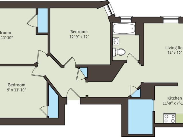 5339 5345 S. Woodlawn Avenue 3 Bedroom Apartment for Rent at 5339 S Woodlawn Ave, Chicago, IL 60615 Hyde Park