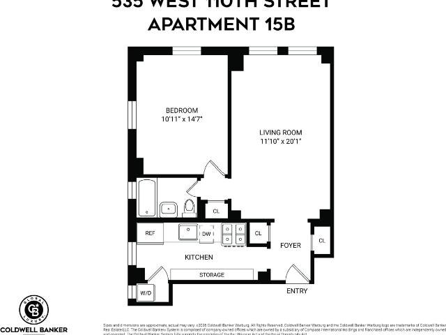 535 West 110th Street, Unit 15B | Compass