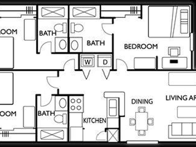 $539 / 3br SUMMER LEASE AT THE EDGE! UCF AREA