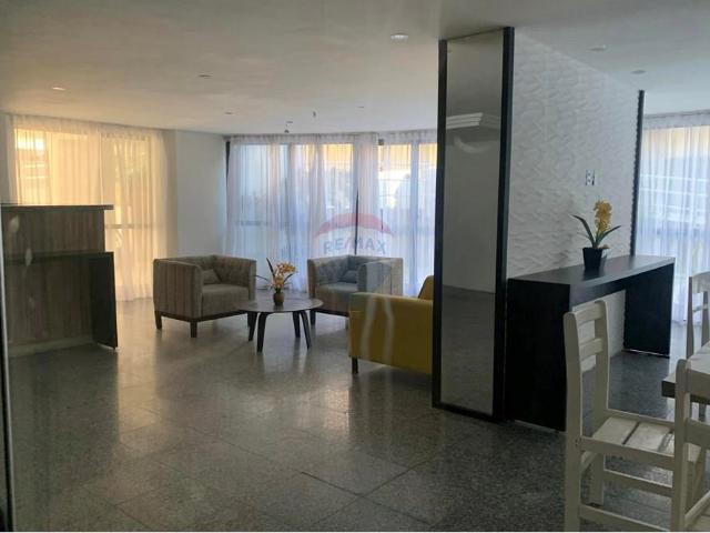 57 Área Útil Apart Hotel/ Flat Alugar, 2 Dormitórios localizado em Avenida da Abolição, 2111 Vizinho ao Landscape Meireles, Fortaleza, Ceará, 60165075 | Brasil