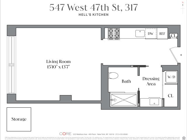 547 West 47th Street, Unit 317