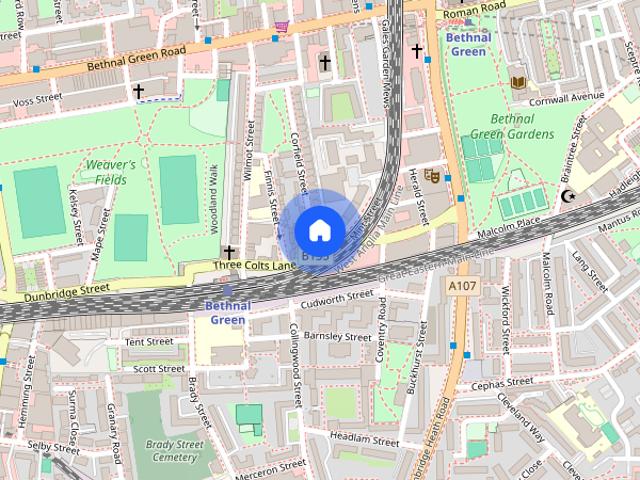 54 Three Colts Lane, London, E2