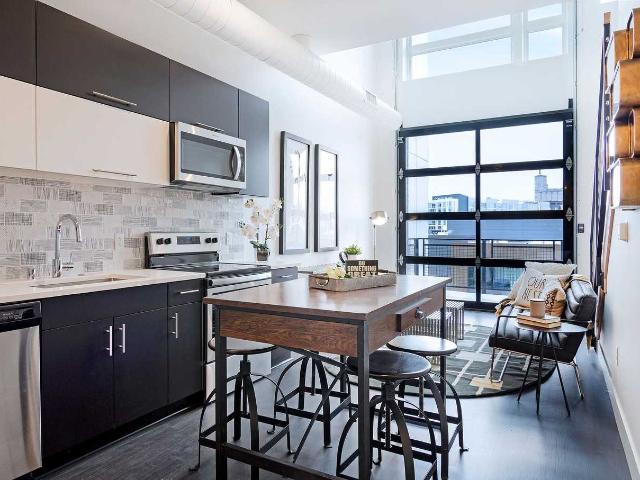 550 Ultra Lofts 2 Bedroom Apartment for Rent at 550 W Juneau Ave, Milwaukee, WI 53203 Haymarket