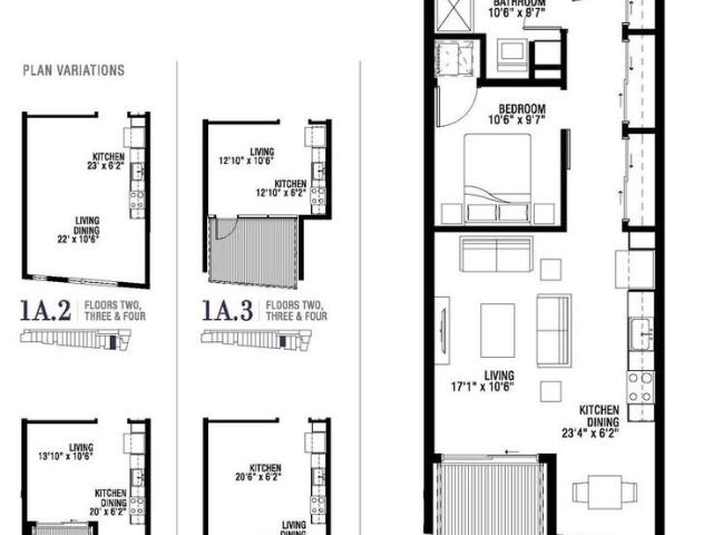 550 Ultra Lofts Studio Apartment for Rent at 550 W Juneau Ave, Milwaukee, WI 53203 Haymarket