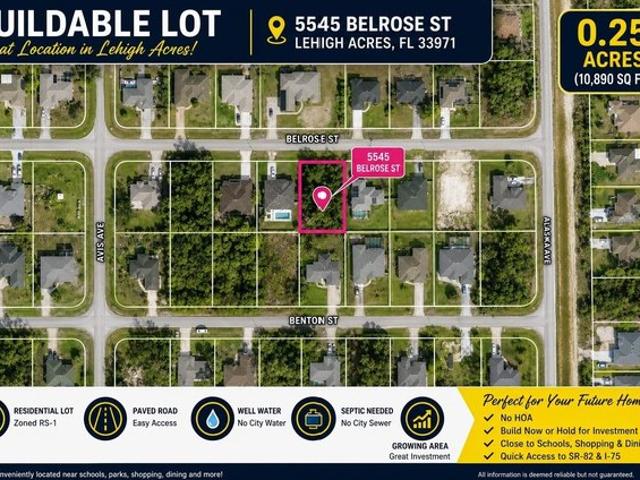5545 Belrose St, Lehigh Acres, FL 33971