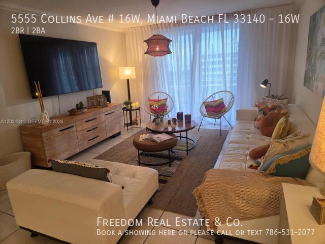 5555 Collins Ave # 16W, Miami Beach FL 33140 #16W Miami Beach