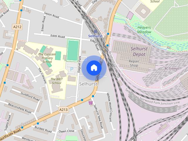 55d Selhurst Road London SE25 5QB