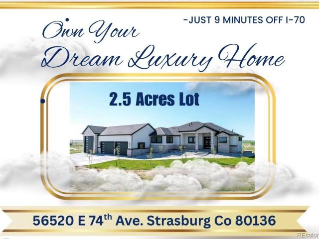 56520 E 74th Dr, Strasburg, CO 80136 | MLS #2213 | Compass