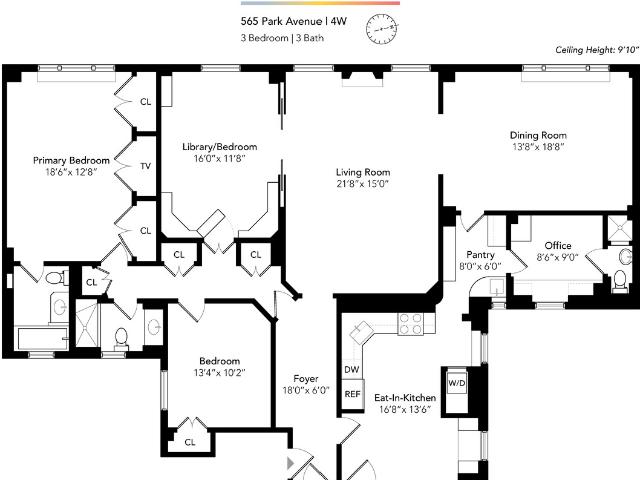 565 Park Avenue, Unit 4W | Compass