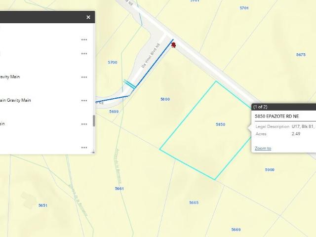 5800 &5850 Epazote 2 Lots Road NE