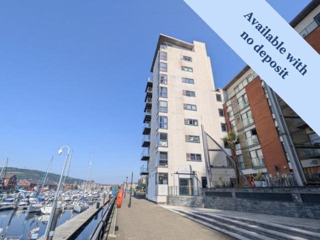 58 Meridian Wharf Trawler Road Marina 2 bed flat to rent £1,285 pcm £297 pw