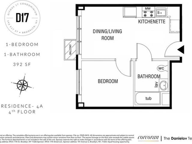 593 E 17th St # 4A, Brooklyn, NY 11226