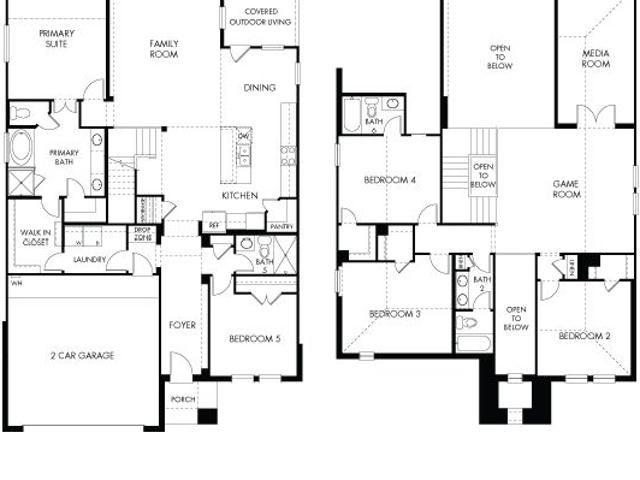 5 Bed, 4 Bath New Home plan in Rosenberg, TX