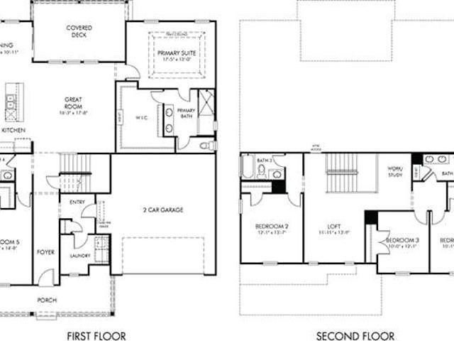 5 Bed, 4 Bath New Home plan in Summerville, SC