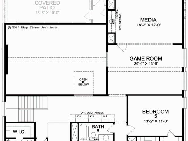 5 Bed, 5 Bath New Home plan in Frisco, TX