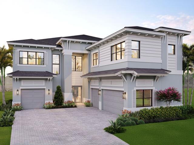 5 Bed, 6 Bath New Home plan in Palm Beach Gardens, FL