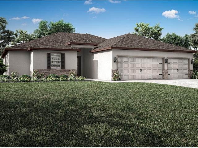 5 Bed, 3 Bath New Home plan in Vero Beach, FL