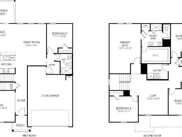 5 Bed, 3 Bath New Home plan in Durham, NC