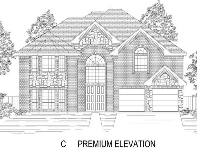 5 Bed, 3 Bath New Home plan in Frisco, TX
