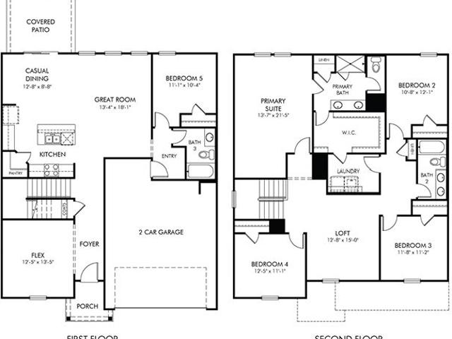 5 Bed, 3 Bath New Home plan in Gray Court, SC