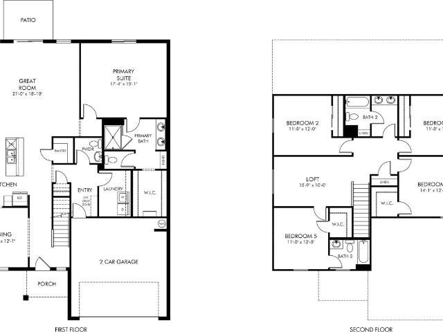 5 Bed, 3 Bath New Home plan in Howey In The Hills, FL