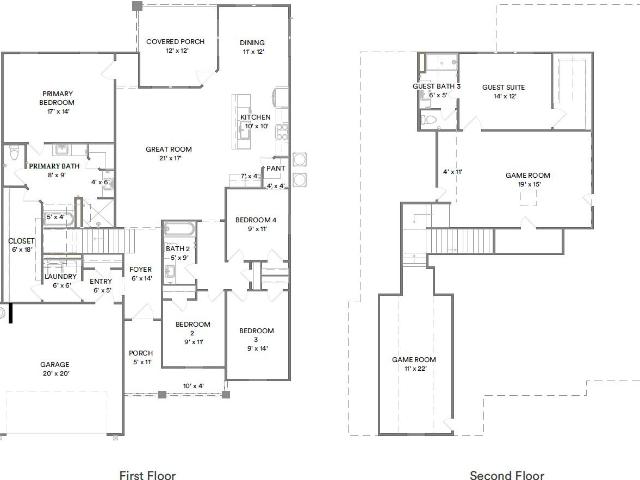 5 Bed, 3 Bath New Home plan in Ocean Springs, MS