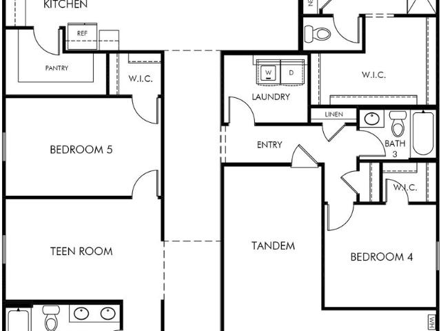 5 Bed, 3 Bath New Home plan in Oro Valley, AZ