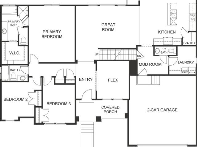 5 Bed, 3 Bath New Home plan in Saratoga Springs, UT