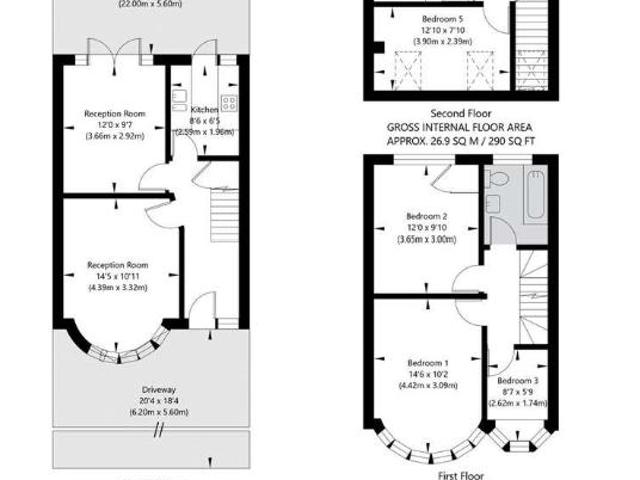 5 bed house for sale
