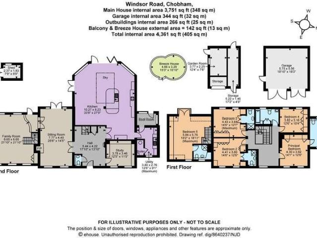 5 bed house for sale