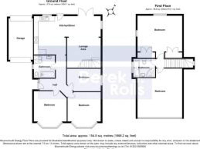 5 bedroom bungalow for sale in Poole Lane, Bournemouth, Dorset, BH11