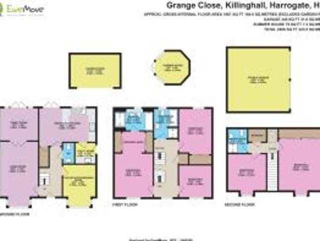 5 bedroom detached house for rent in Grange Close, Killinghall, Harrogate HG3 2FW, HG3