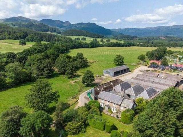 5 bedroom detached house for sale in Cultybraggan Farm By Comrie Perthshire PH6