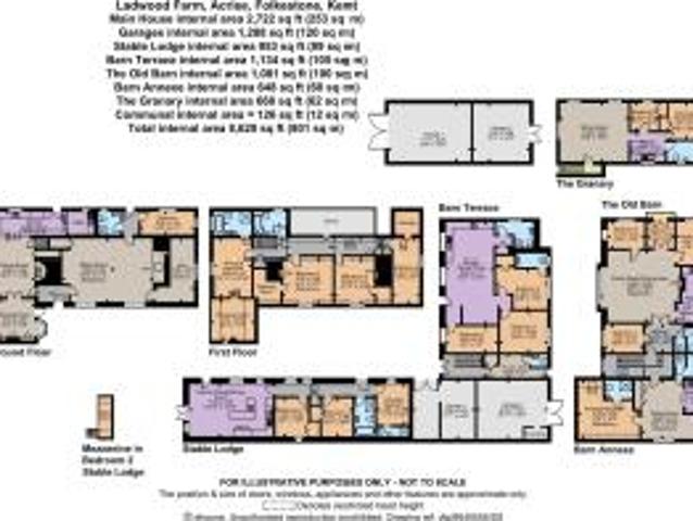 5 bedroom detached house for sale in Acrise, Folkestone, Kent, CT18