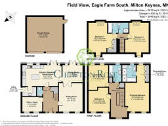 5 bedroom detached house for sale in Field View, Eagle Farm South, MK17