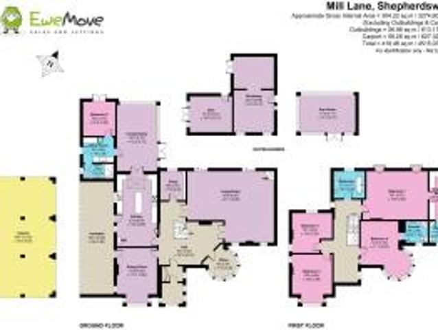 5 bedroom detached house for sale in Mill Lane, Shepherdswell, Dover, CT15