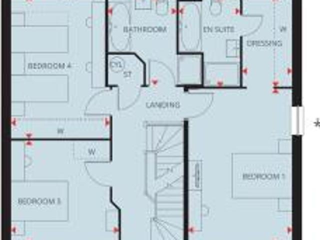 5 bedroom detached house for sale in Plot 16 Wigston Meadows SOUTH, Leicester, LE18