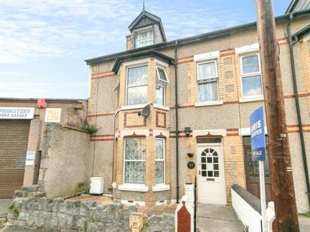 5 Bedroom End Of Terrace House For Sale In Colwyn Bay