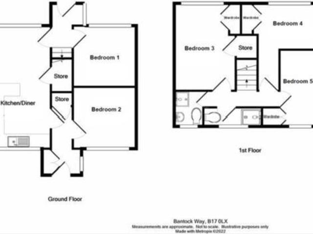 5 bedroom house for rent in Bantock Way, Harborne, West Midlands, B17