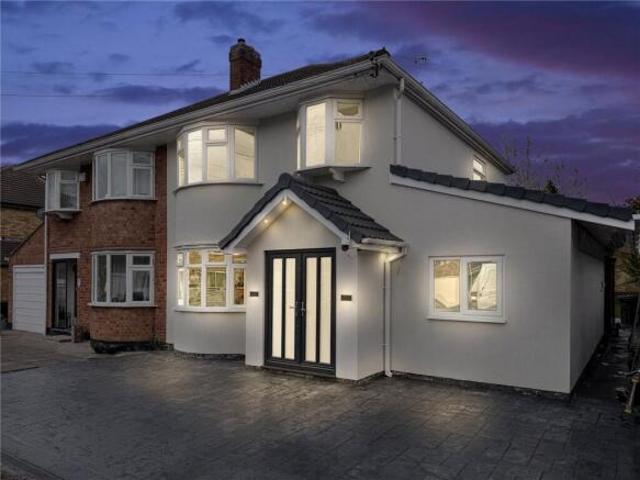 5 bedroom semi detached house for sale in Tythorn Drive, Wigston, Leicestershire, LE18