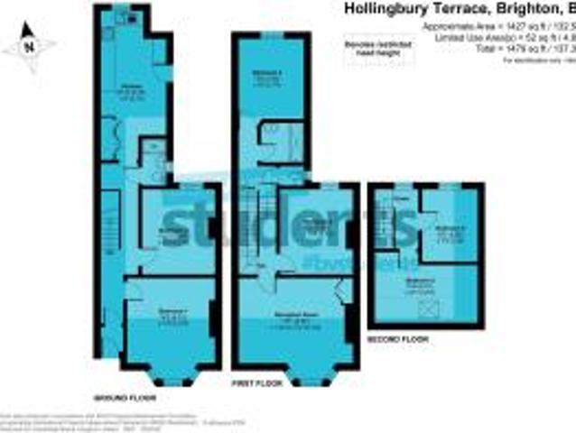 5 bedroom terraced house for rent in Hollingbury Terrace, Brighton, BN1