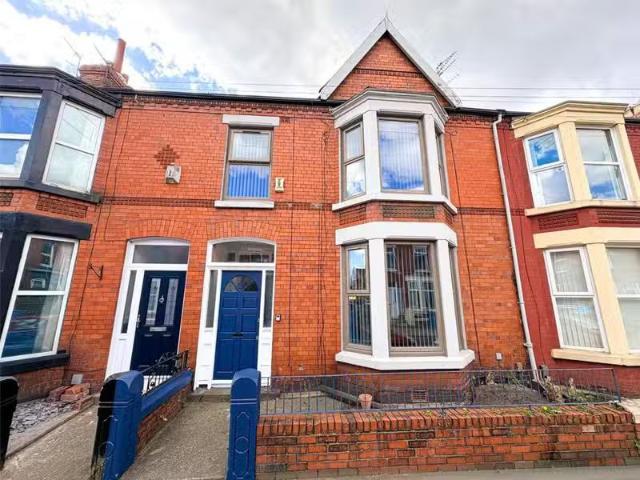 5 bedroom terraced house for rent in Ramilies Road, Liverpool.